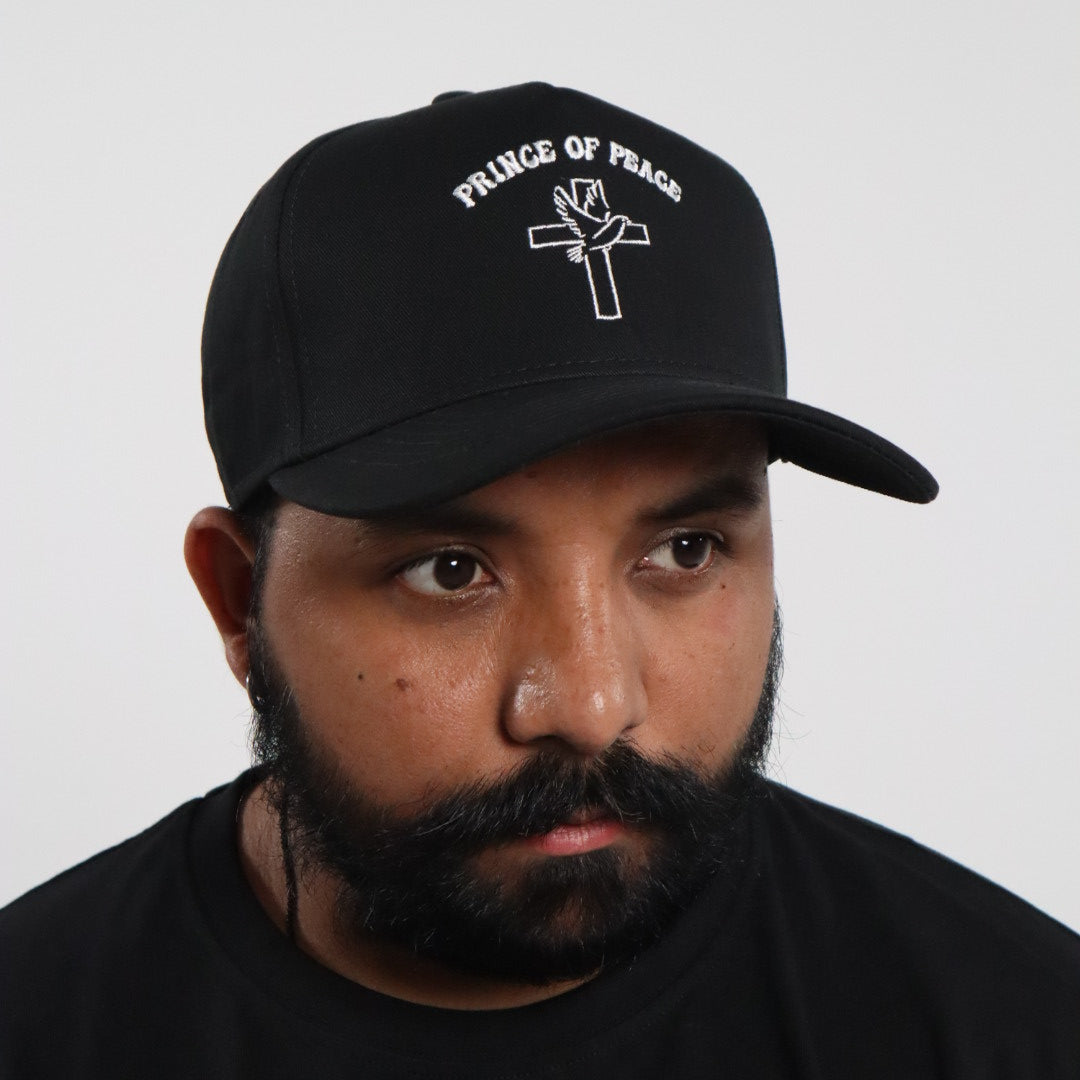 PRINCE OF PEACE EMBROIDERED SNAPBACK HAT – narrowpathcollective