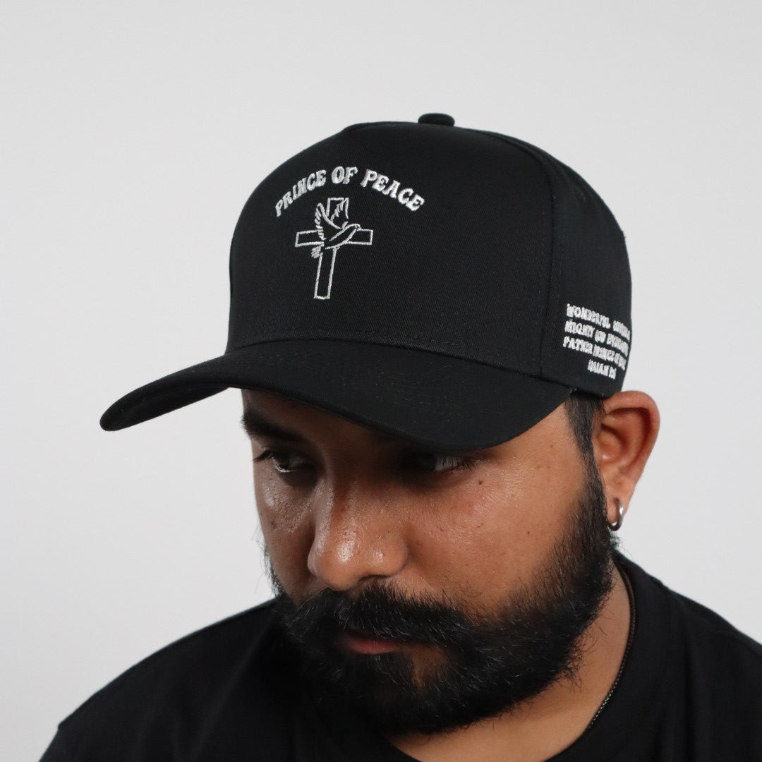 PRINCE OF PEACE EMBROIDERED SNAPBACK HAT – narrowpathcollective
