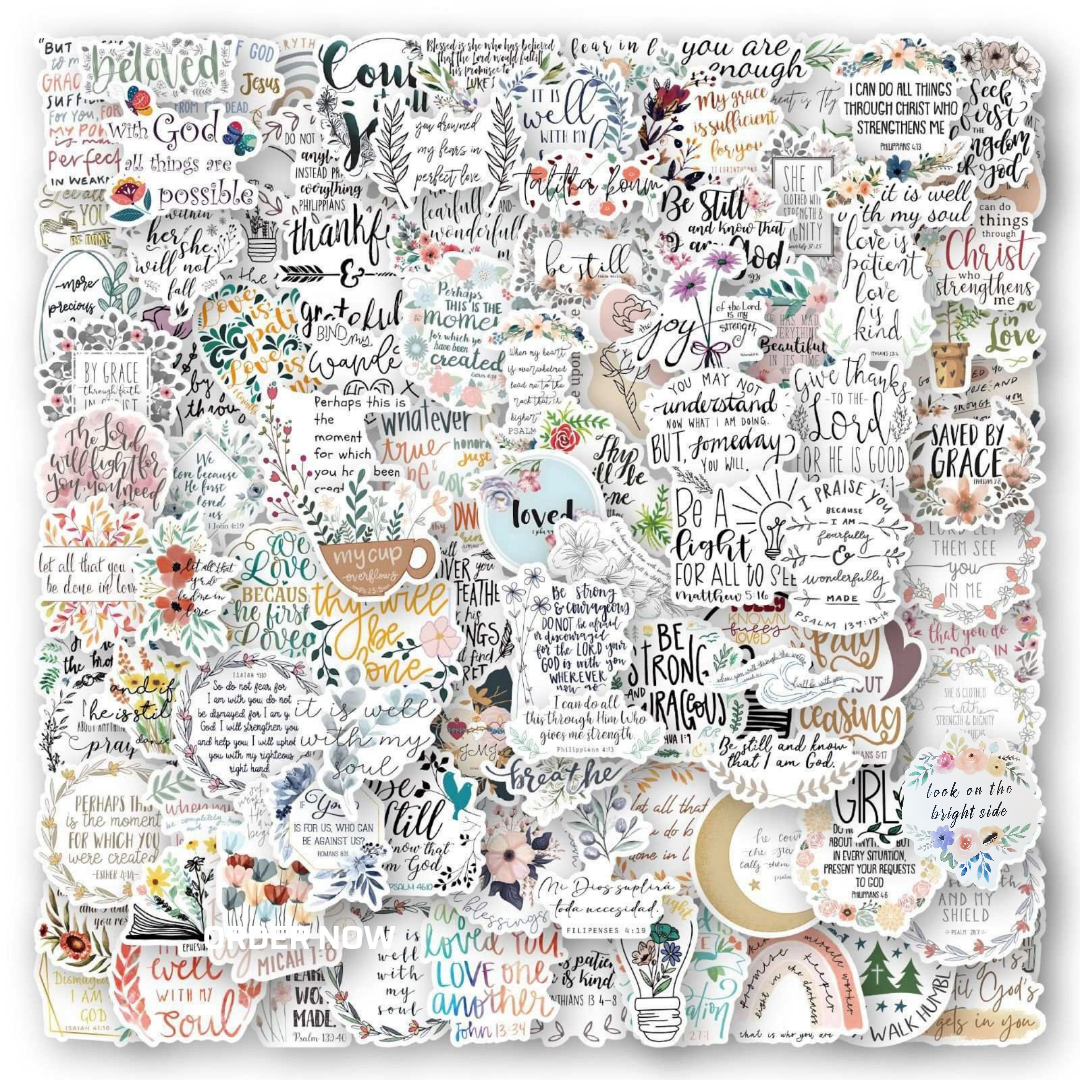 FLOURISH VINYL STICKERS – narrowpathcollective